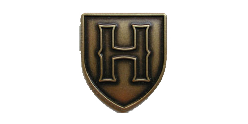 Letter H Lapel Pin